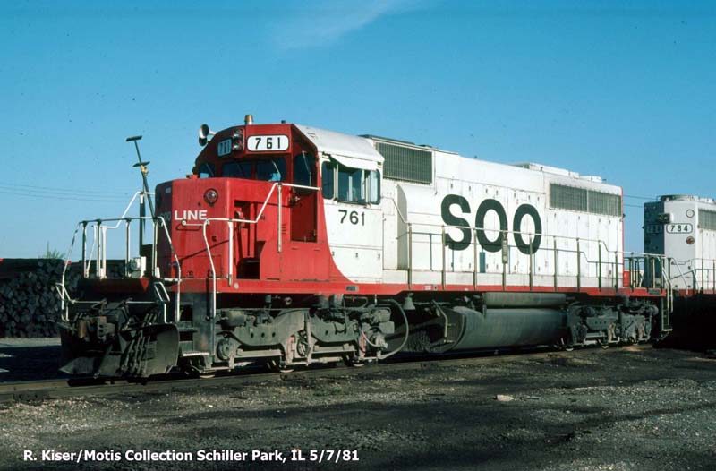 SD40-2 761